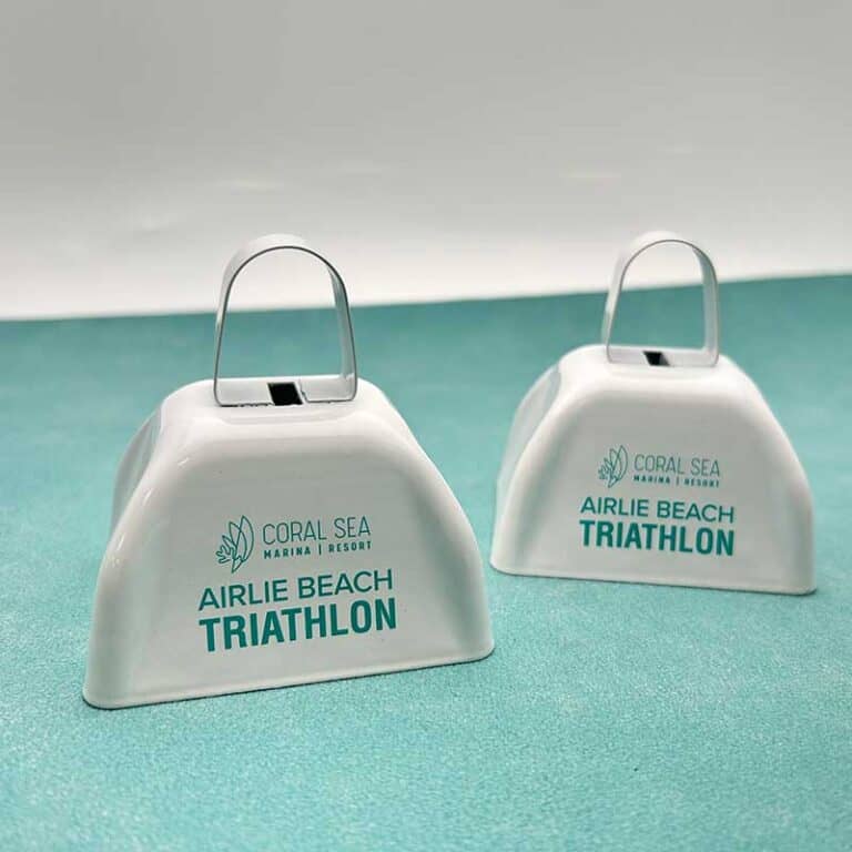 Custom Printed Cowbells for Sporting Events